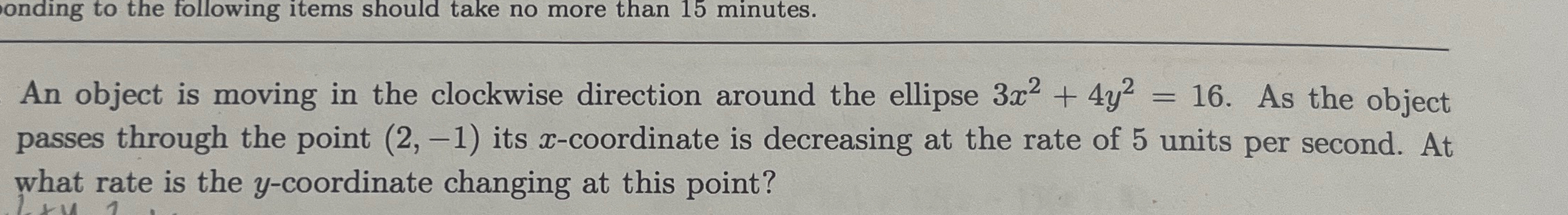Solved An object is moving in the clockwise direction around | Chegg.com