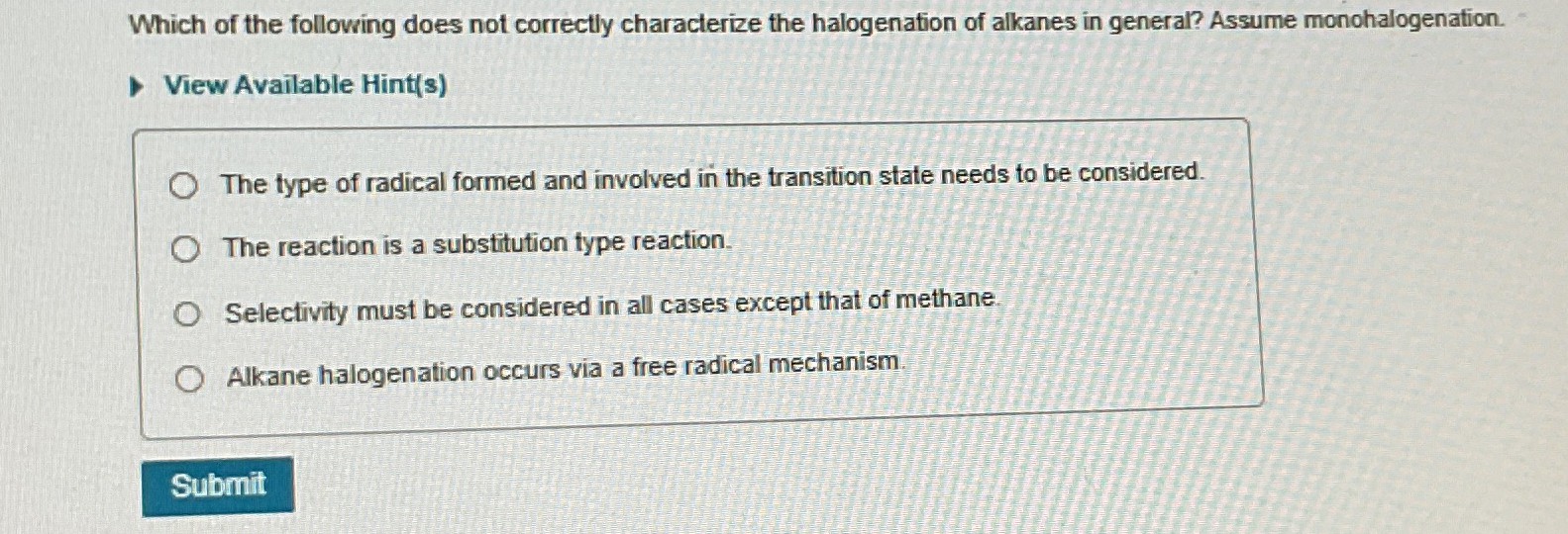 Solved Which of the following does not correctly | Chegg.com