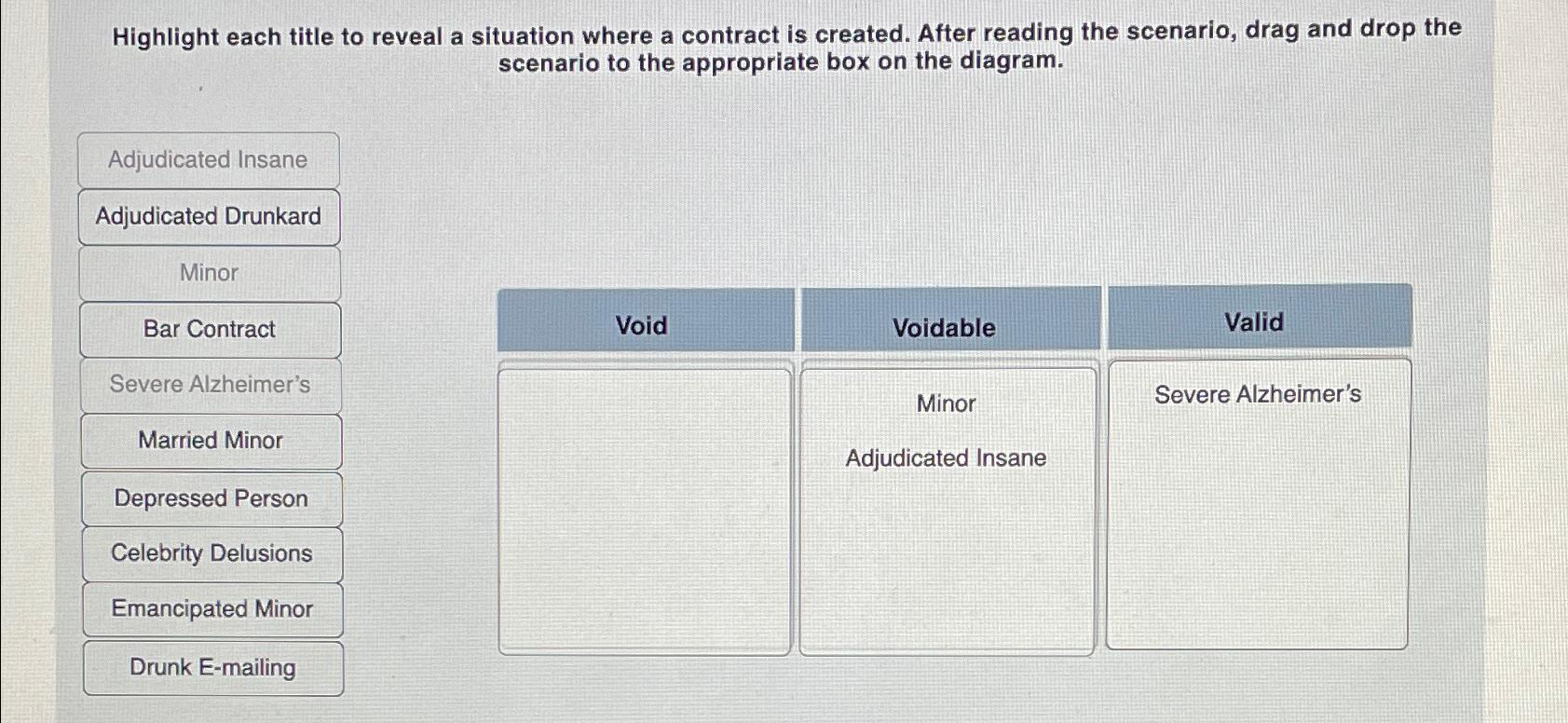 Solved Highlight each title to reveal a situation where a | Chegg.com