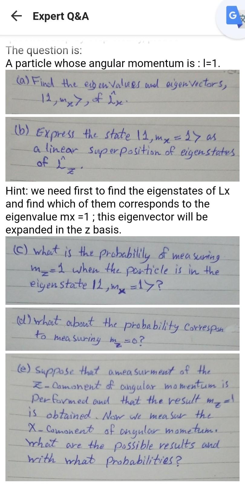 Solved Please, I want to solve all parts of the following | Chegg.com