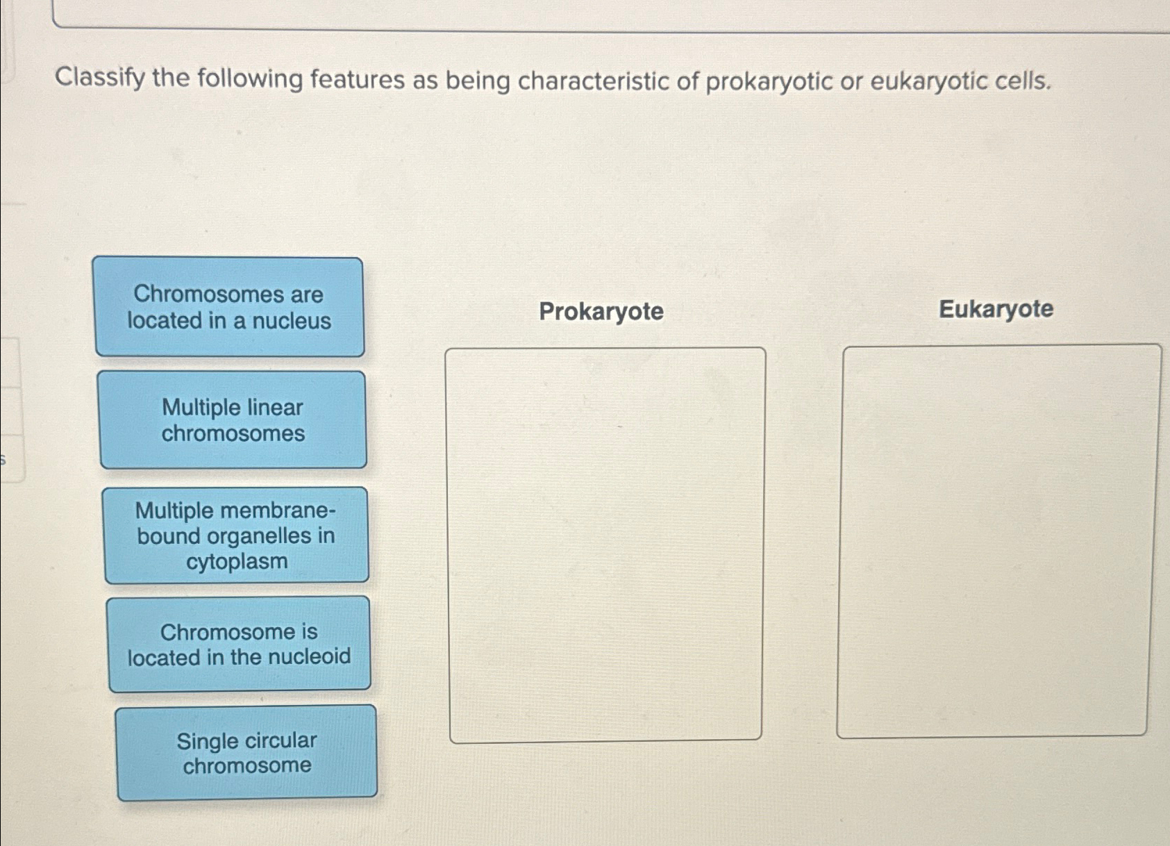 Solved Classify the following features as being | Chegg.com Solved Classify the following features as being | Chegg.com