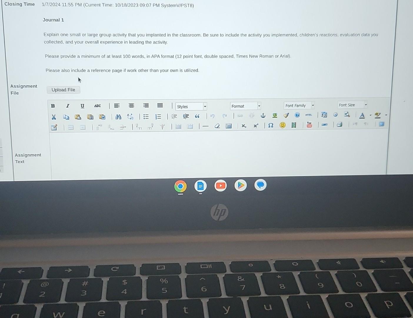 Assignment File Assignment Text Journal 1 Explain ore | Chegg.com