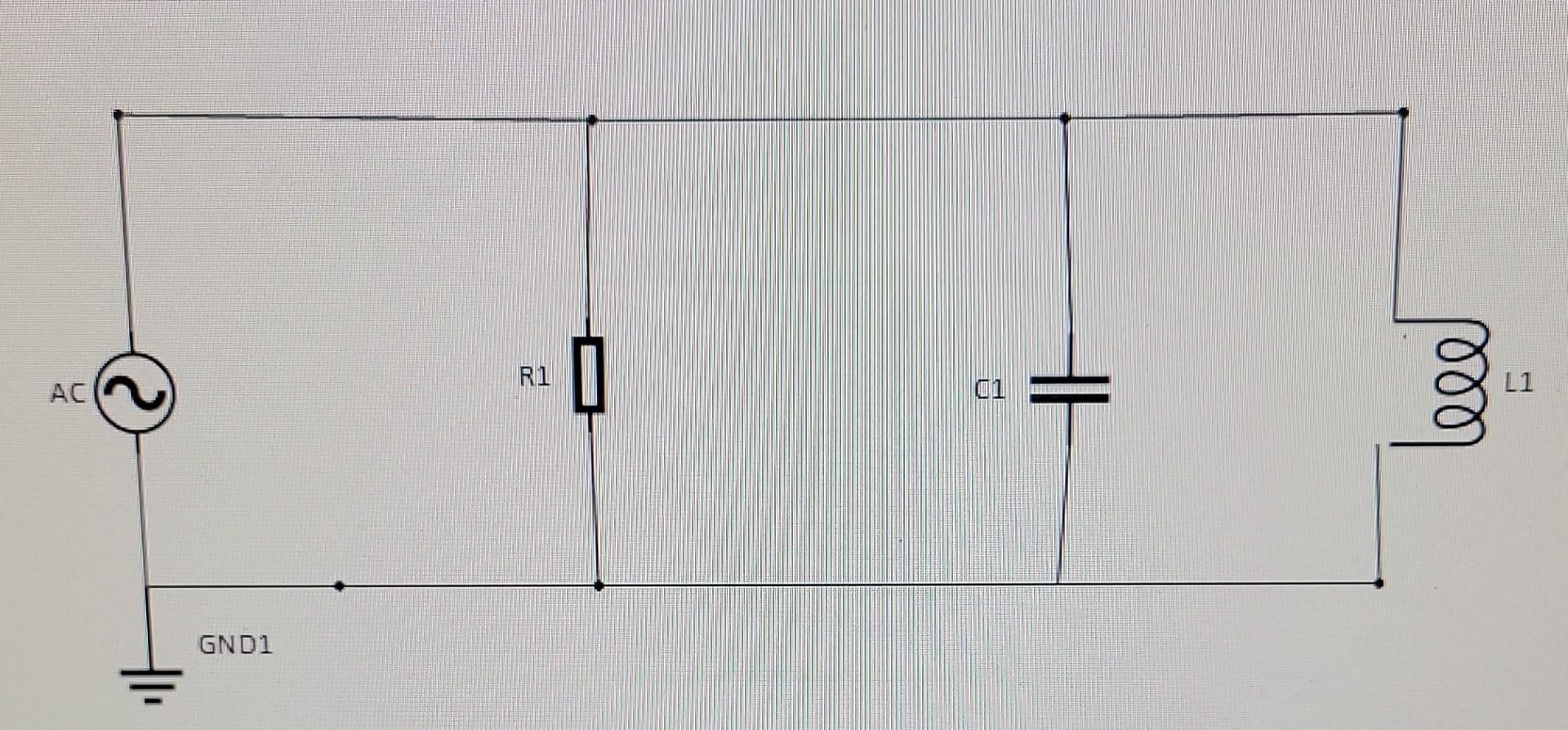 Solved is this parallel RLC circuit correctly setup? I'm | Chegg.com Solved is this parallel RLC circuit correctly setup? I'm | Chegg.com