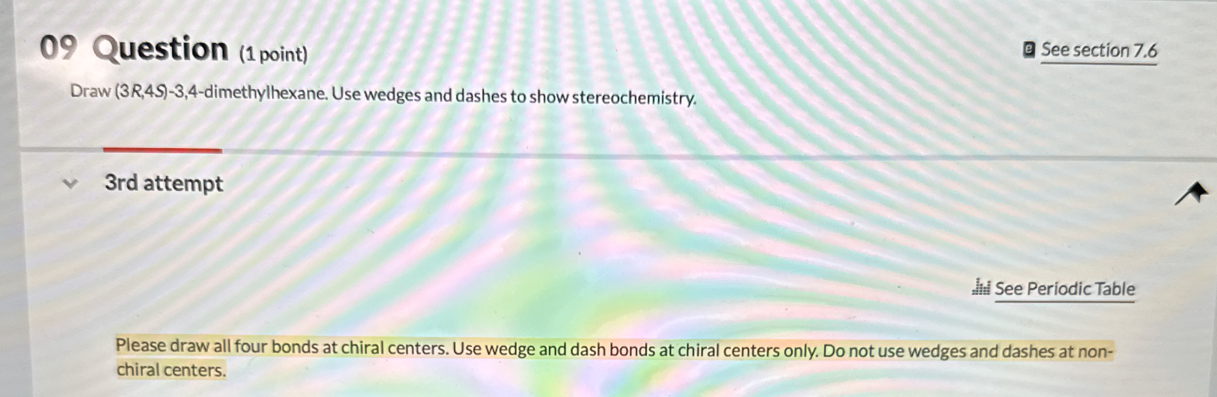 Solved 09 ﻿Question (1 ﻿point)Draw | Chegg.com