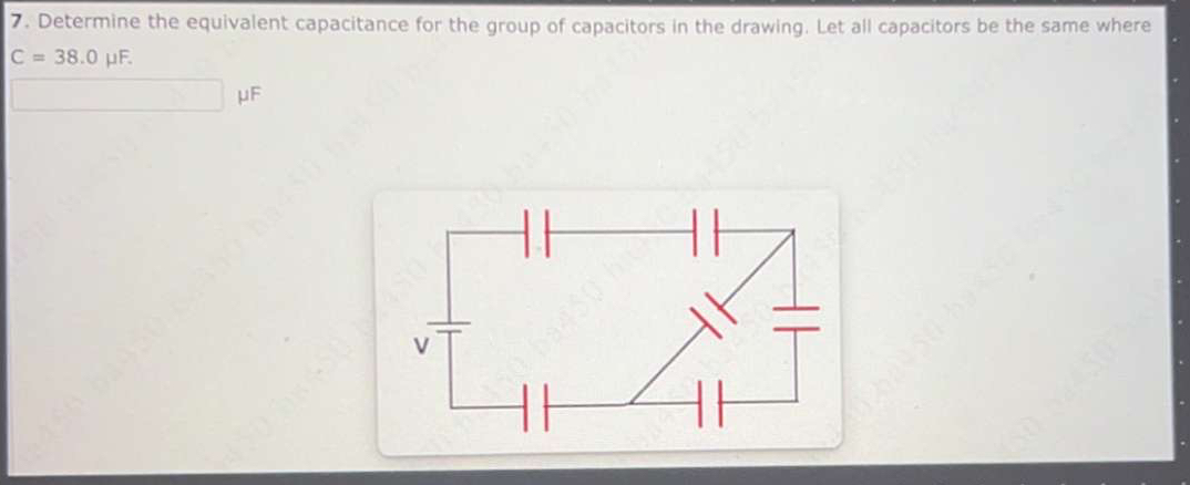 Solved Determine the equivalent capacitance for the group of | Chegg.com