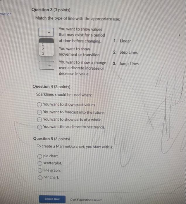 Solved Match the type of line with the appropriate use: You | Chegg.com