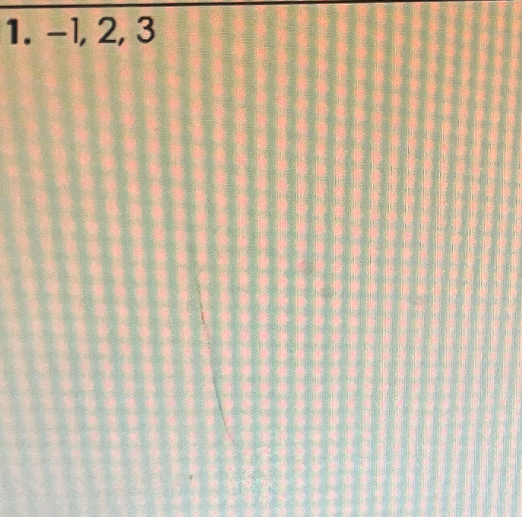 Solved -1,2,3 | Chegg.com