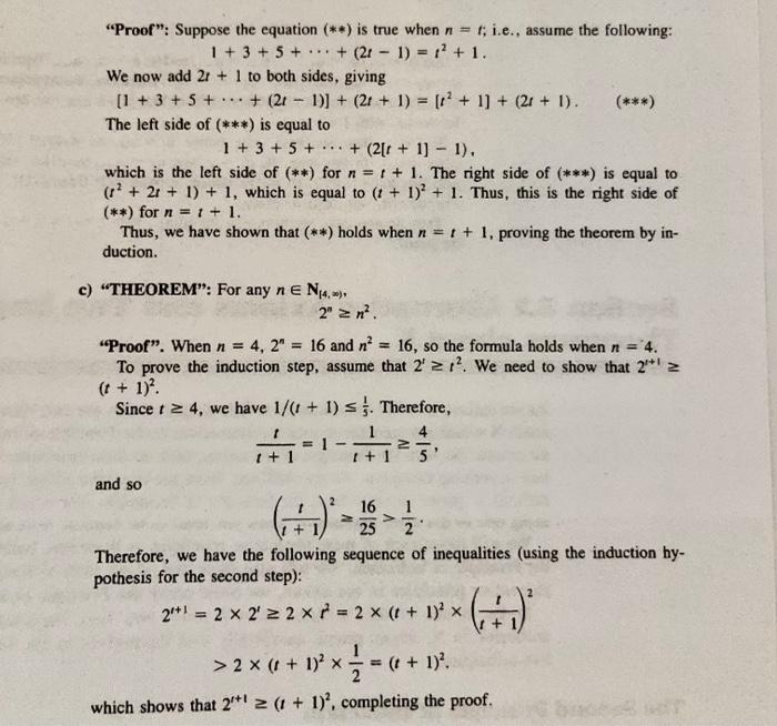 Solved 6. PROOF EVALUATION (This type of exercise will | Chegg.com
