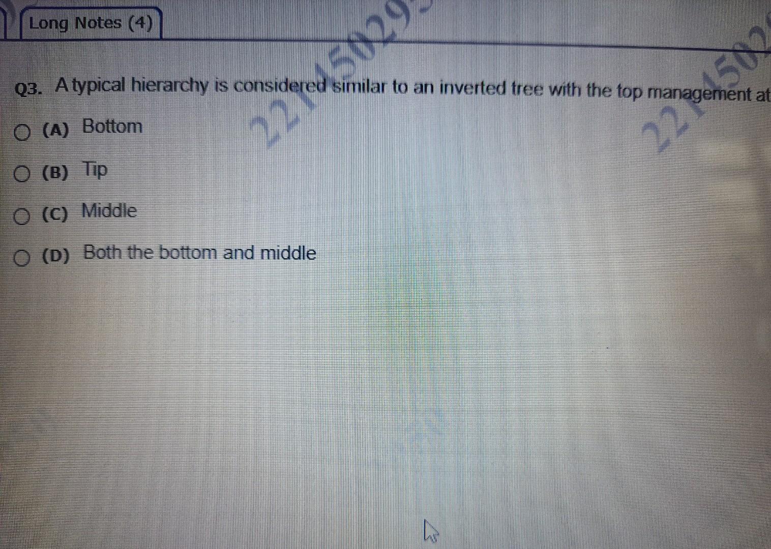 Solved Q3. Atypical hierarchy is considered similar to an | Chegg.com