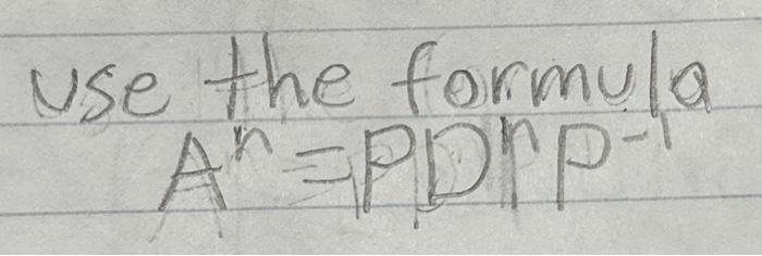 Solved Compute the indicated power of the matrix. | Chegg.com