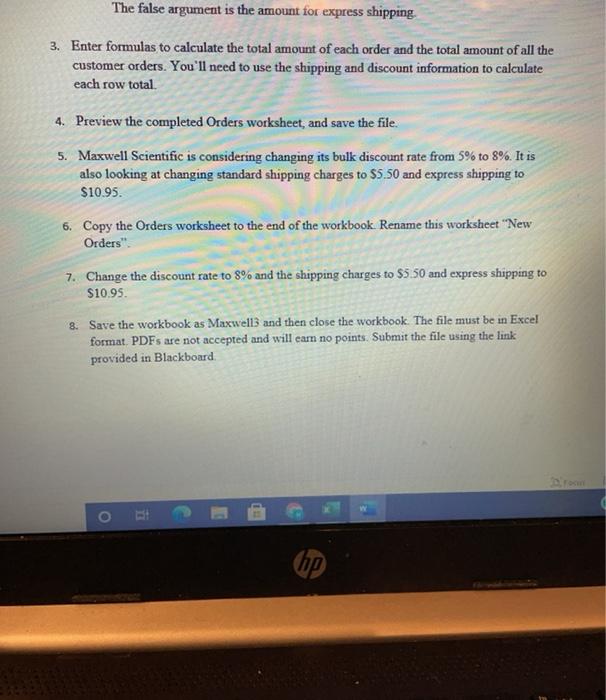 Solved Maxwell Directions 1. Maxwell Scientific offers a 5% | Chegg.com