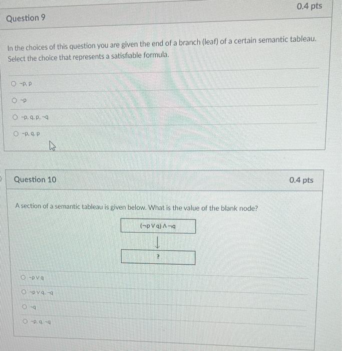 Solved In the choices of this question you are given the end | Chegg.com