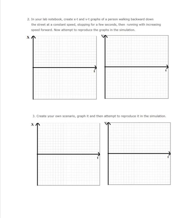 Solved Mini Lab Activity Subject: Physics Unit Ch2: Motion | Chegg.com