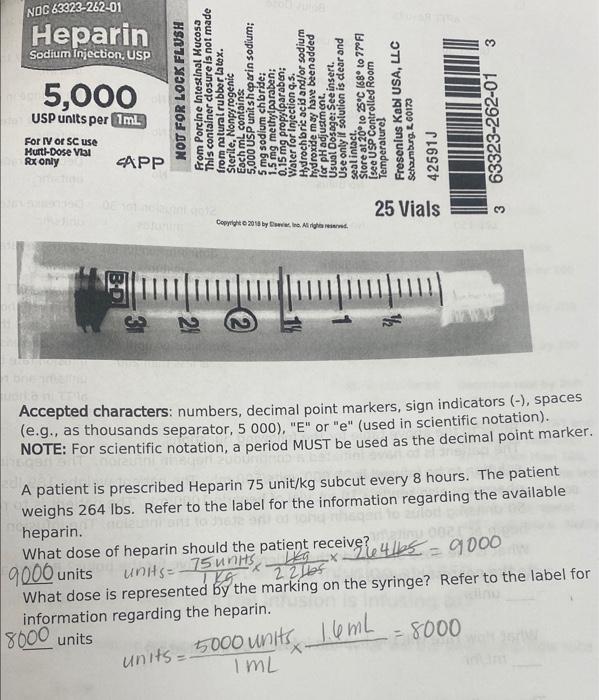 Solved Accepted characters: numbers, decimal point markers, | Chegg.com
