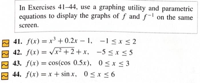 Solved In Exercises 41−44, use a graphing utility and | Chegg.com