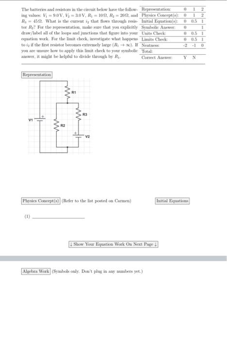 Solved The batteries and resistors in the circuit below have | Chegg.com
