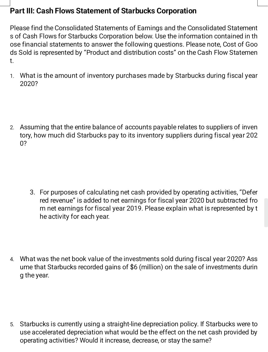 Solved 1. What is the amount of inventory purchases made by | Chegg.com