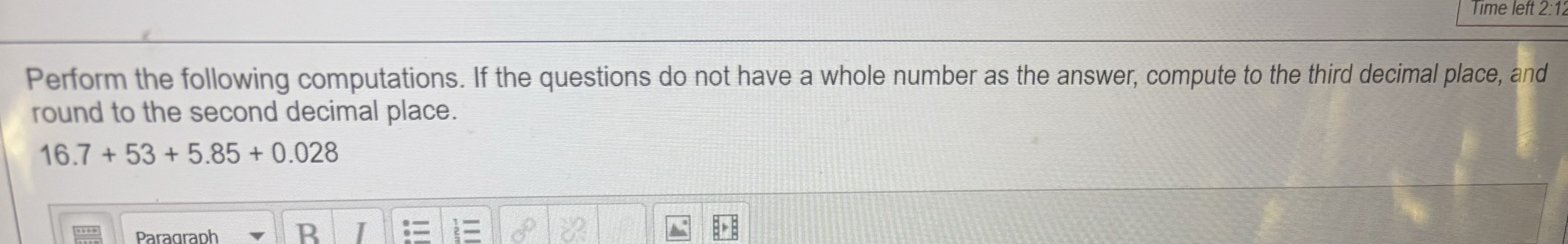 Solved Perform the following computations. If the questions | Chegg.com