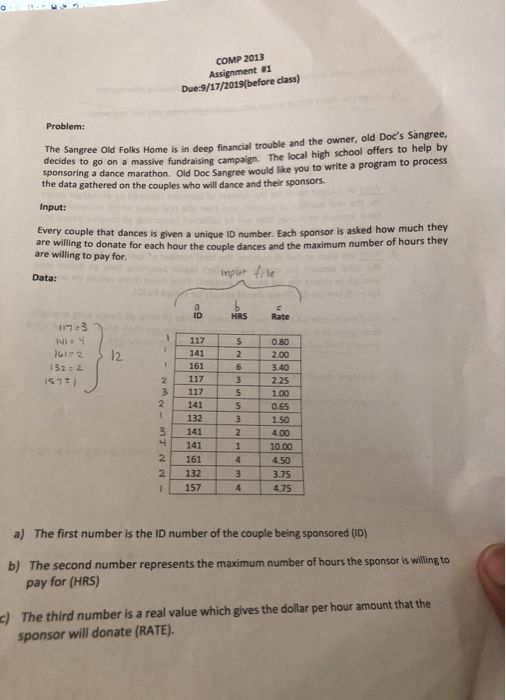 Solved I have a computer programming assignment that is | Chegg.com