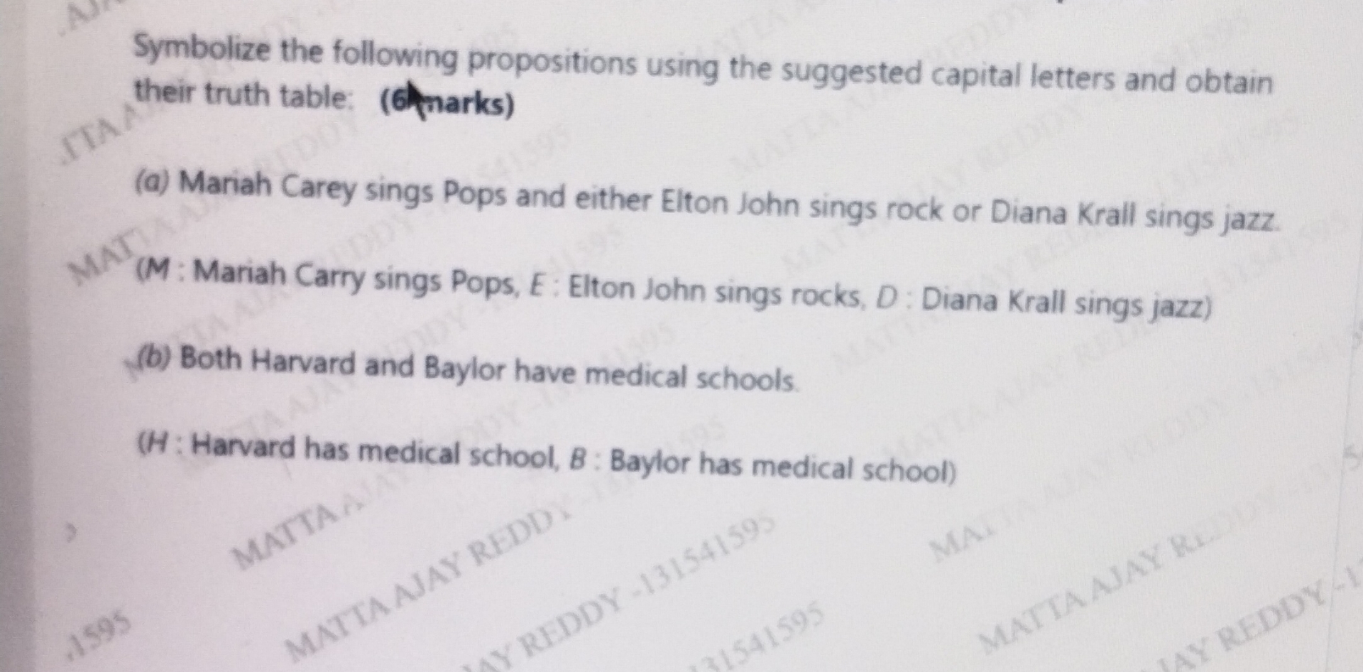 Solved Symbolize the following propositions using the | Chegg.com