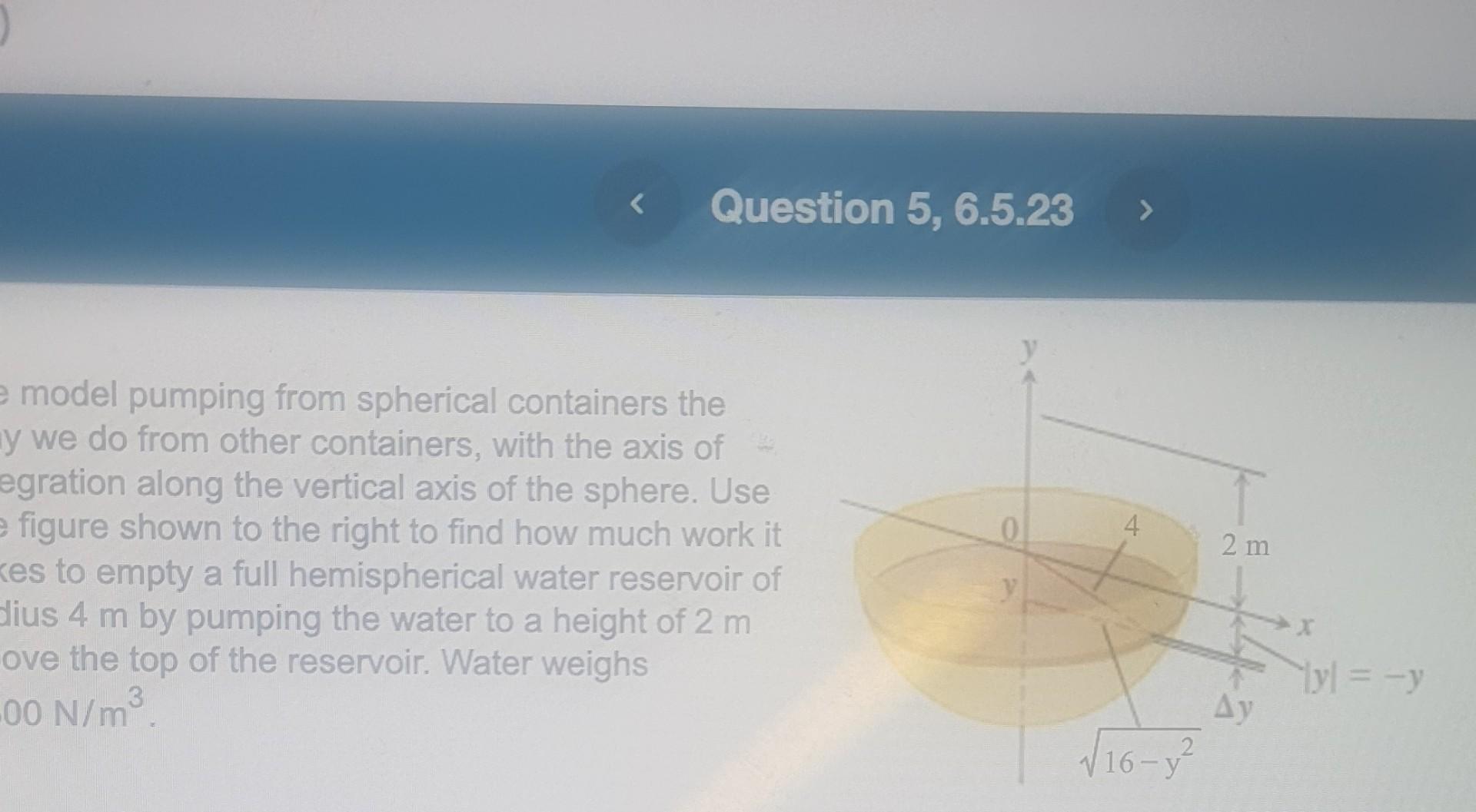 model pumping from spherical containers the y we do | Chegg.com