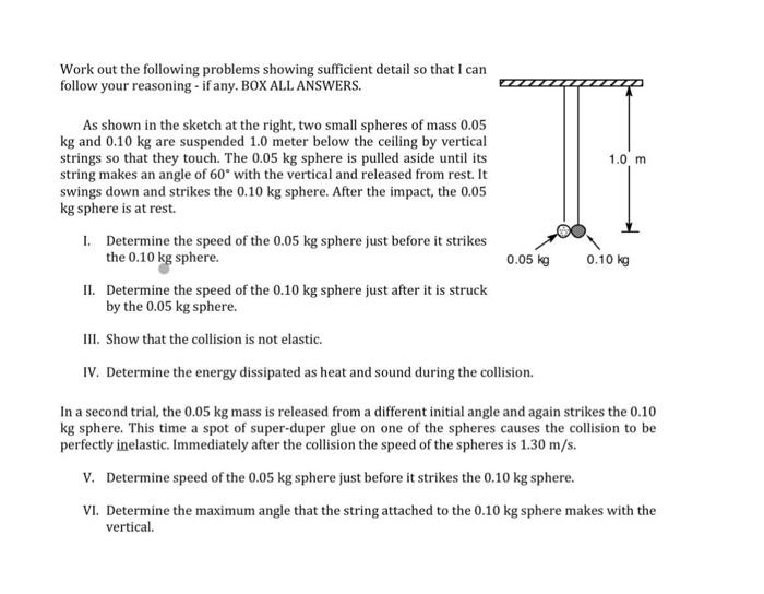 Solved Work out the following problems showing sufficient | Chegg.com