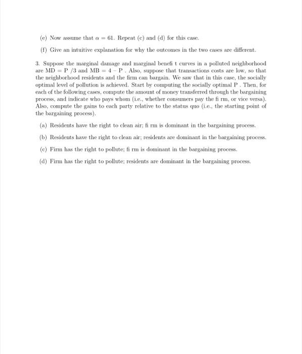 Solved 1. Suppose there are three potential users of a | Chegg.com