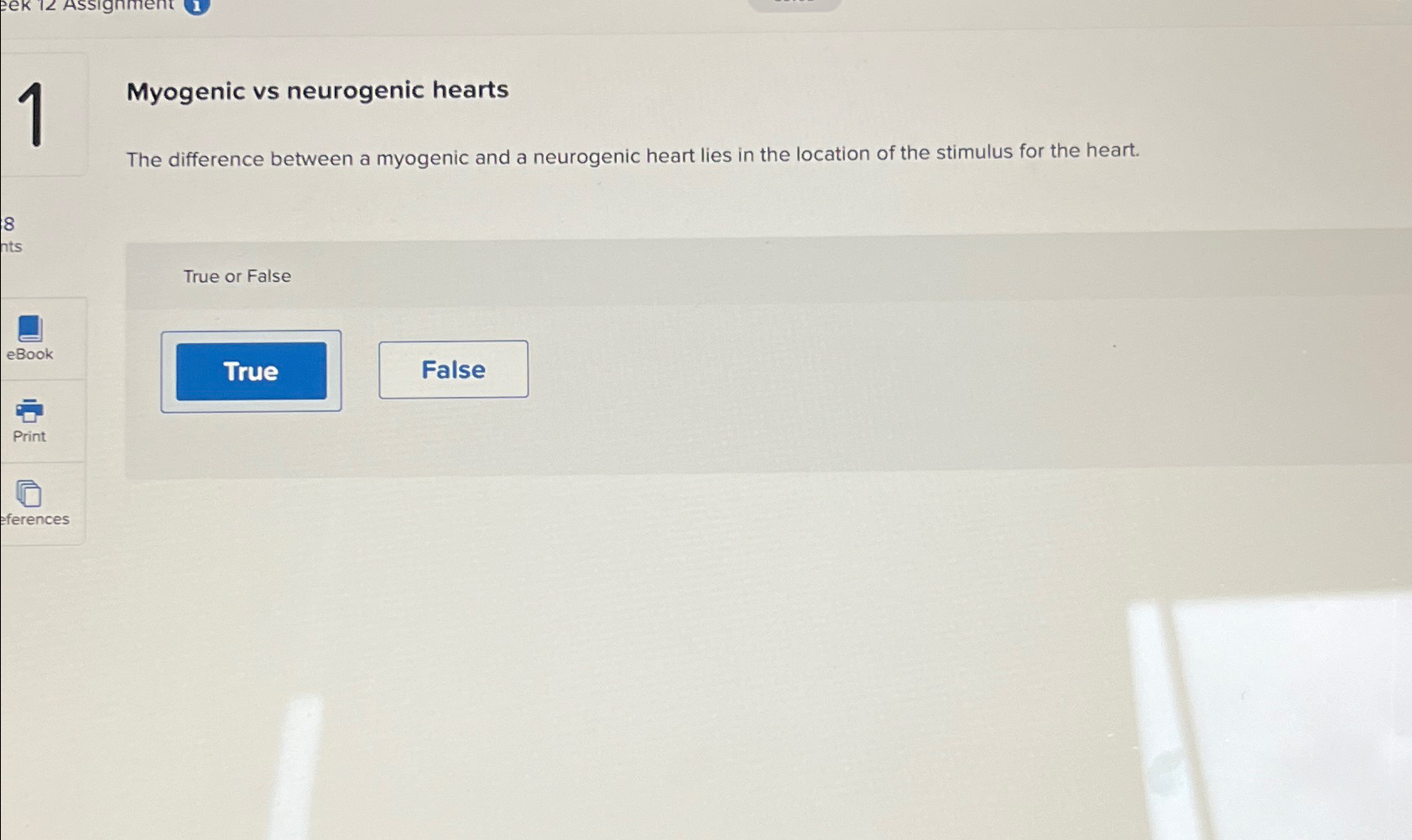 Solved 1 ﻿Myogenic vs neurogenic heartsThe difference | Chegg.com