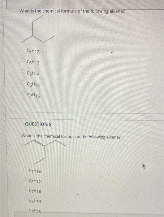 Solved What is the chemical formula of the following alkane? | Chegg.com