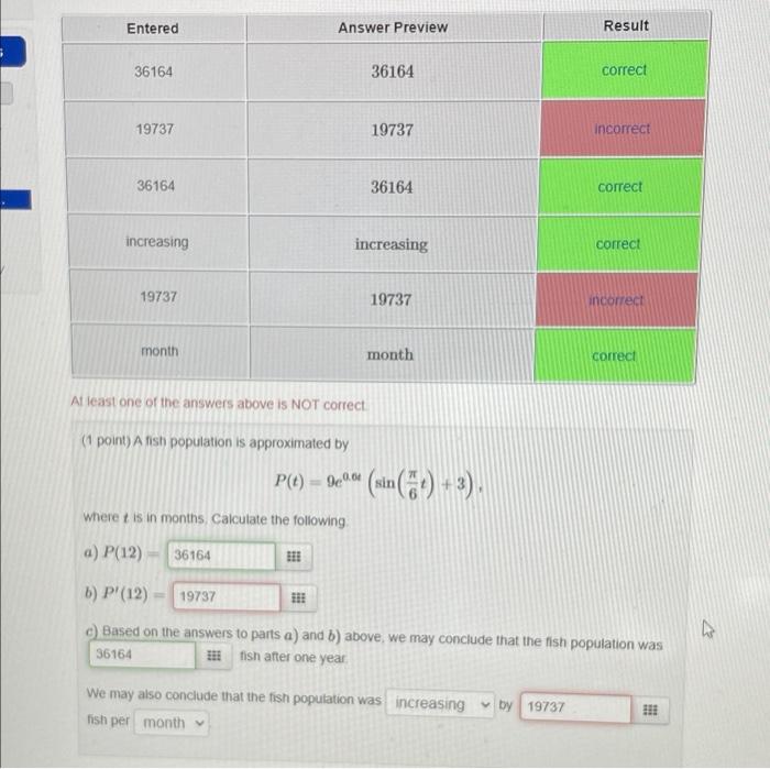 Solved Entered Answer Preview Result 36164 36164 correct | Chegg.com