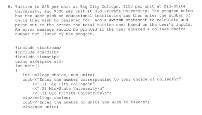 Solved 5. Write a set of C statements to add the square of | Chegg.com