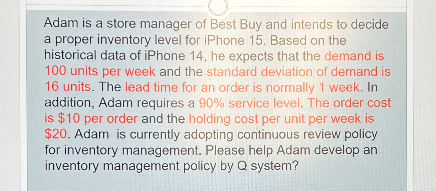 Solved Adam is a store manager of Best Buy and intends to | Chegg.com