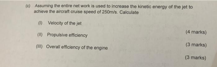 Solved (a) Derive below equation of propulsive efficiency 2 | Chegg.com