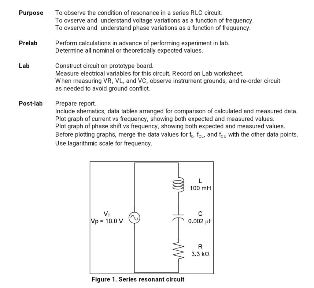Solved Table 1. Ri Table 2Flgure 3. Voltage measurements In | Chegg.com