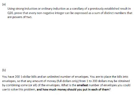 Solved In regards to discrete structures. Thank you in | Chegg.com