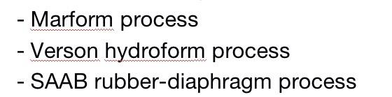 Solved - Marform process - Verson hydroform process - SAAB | Chegg.com
