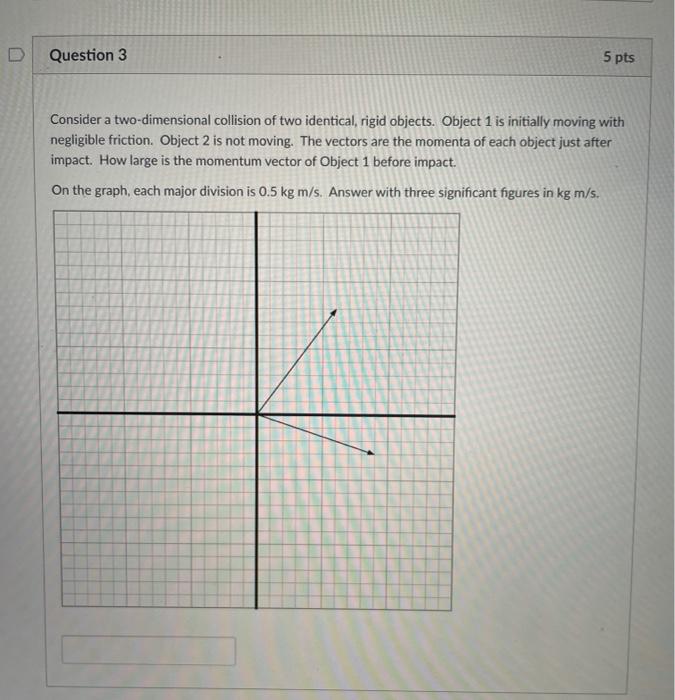 Solved D Question 3 5 Pts Consider A Two Dimensional