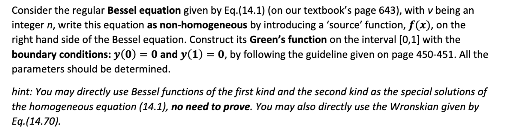 Bessel functions of the first kind, normally labeled | Chegg.com