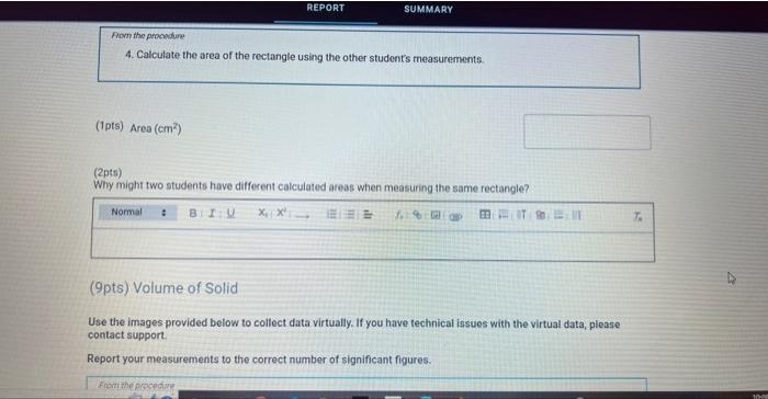 Solved Report - Conversion Factors and Problem Solving | Chegg.com