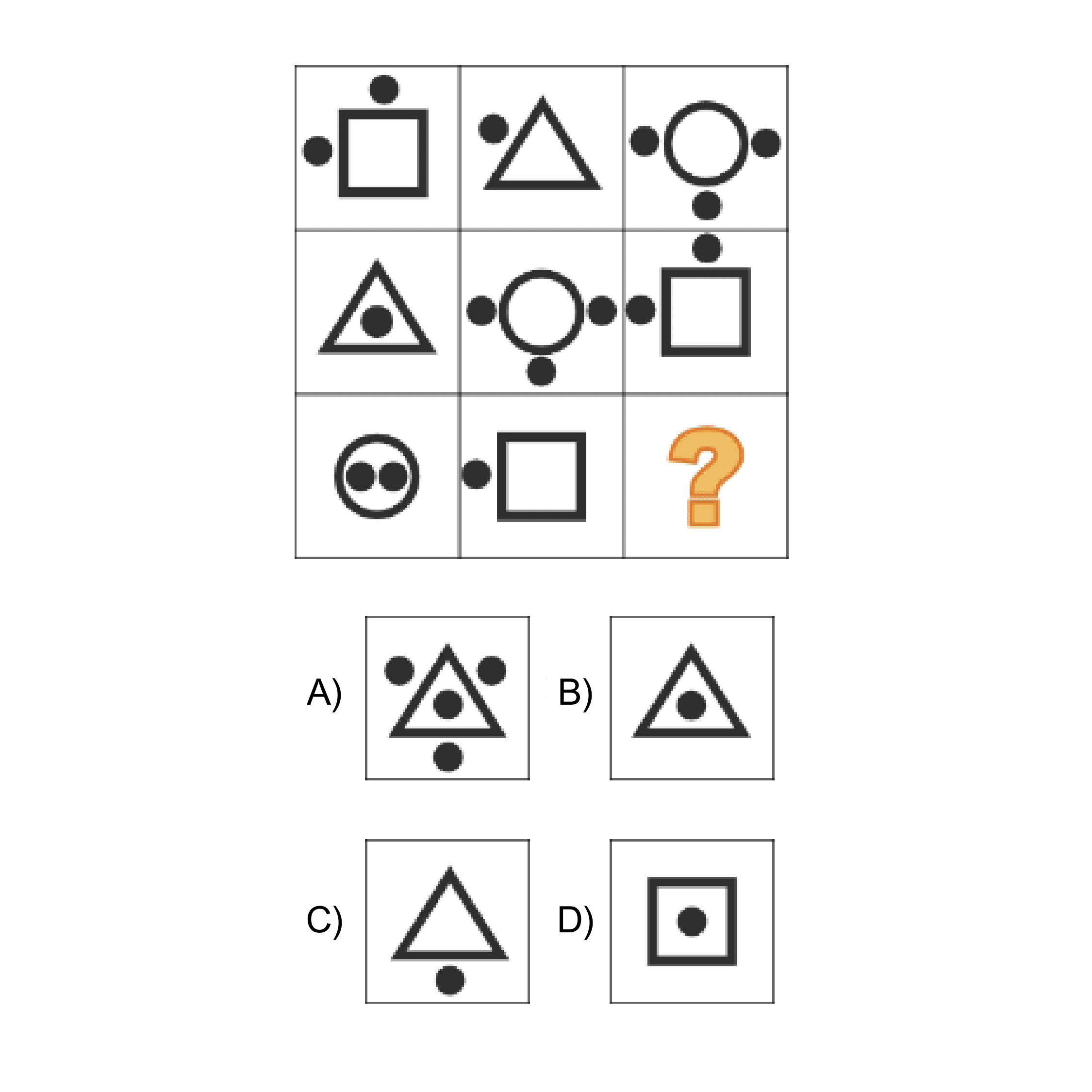 Solved What is the next step in the pattern above? | Chegg.com