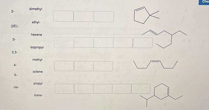 Give the IUPAC name for each compound. 1. | Chegg.com