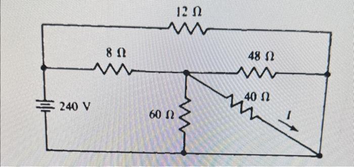 Solved 9. In the following circuit, determine the electric | Chegg.com