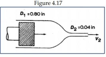 Solved The inseminator in Figure 4.17 contains fluid of | Chegg.com