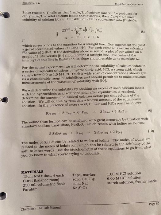 \begin{tabular}{|c|c|} \hline Solution & HCl (M) \\ | Chegg.com