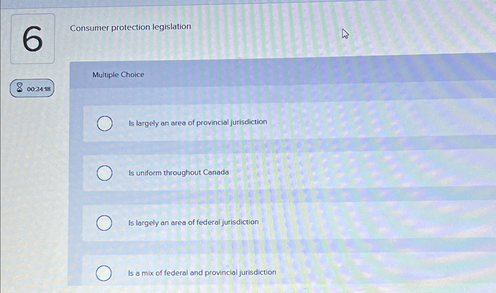 Solved Consumer protection legislationMultiple | Chegg.com