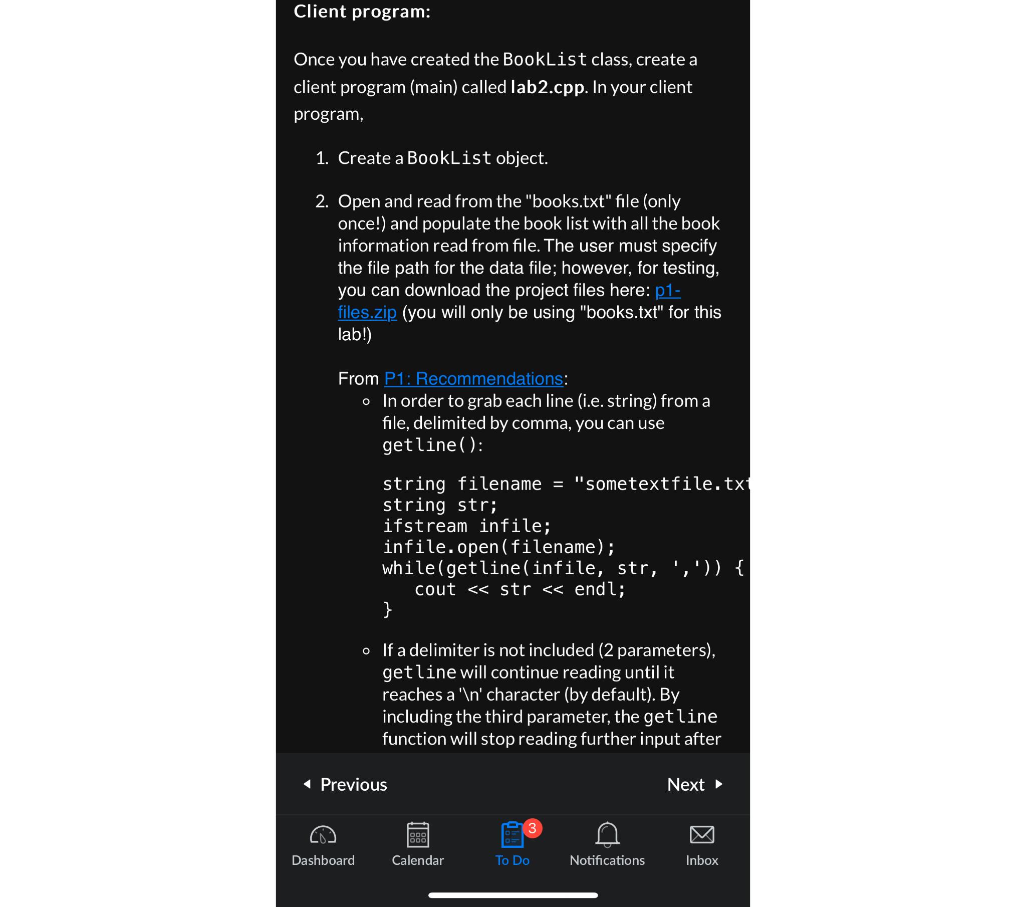 Solved Client program:Once you have created the BookList | Chegg.com