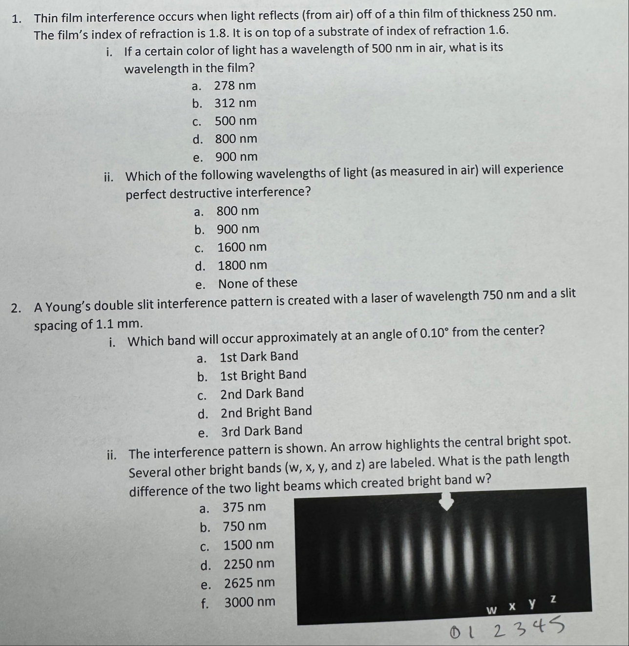 Solved Please help and show how you got the answers | Chegg.com