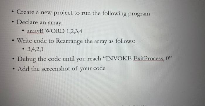 Solved using this commands in visual studios create the code | Chegg.com