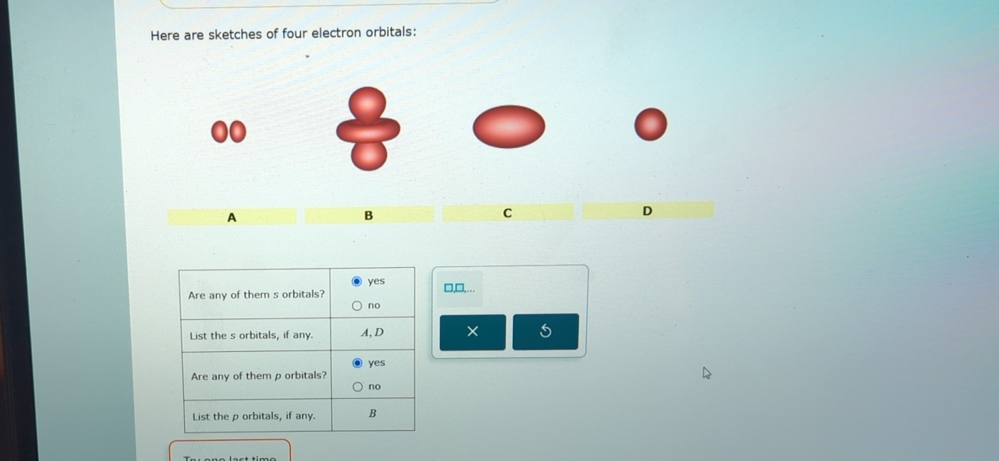 Solved by an EXPERT Here are sketches of four electron | Chegg.com