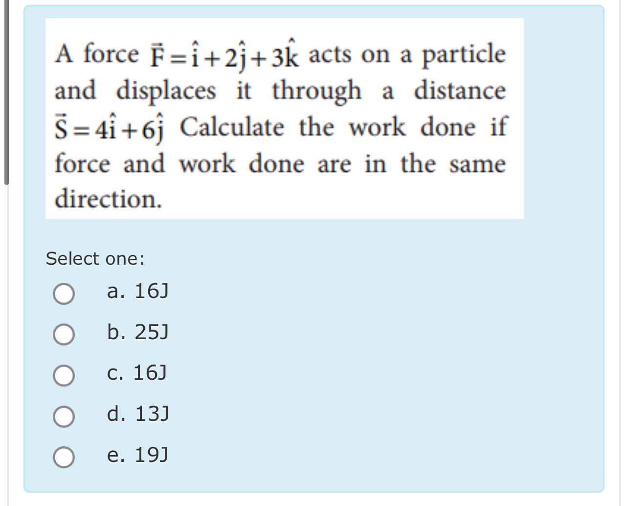 Solved A Force Vec F Hat I 2hat J 3hat K ﻿acts On A